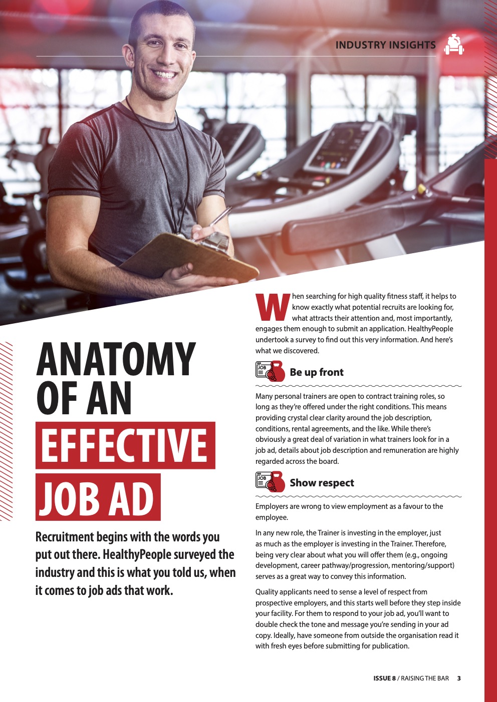 Anatomy of an effective job ad | Raising the Bar Magazine